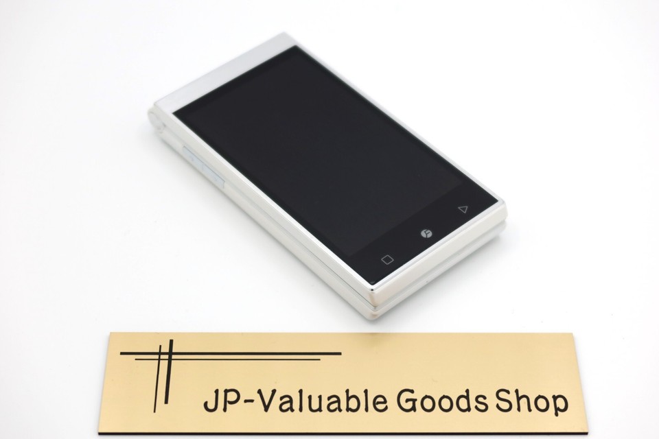 [B] Freetel Musashi FTJ161A Flip Phone Android White Unlocked SIM Free ...