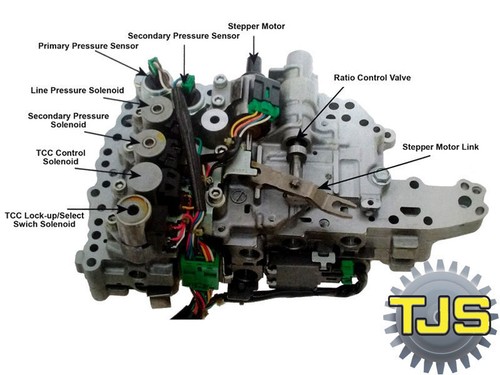 . CVT JF011E RE0F10A F1CJA Transmission Line Pressure Control Solenoid ...