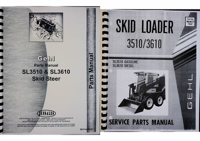 Gehl SL 3510 3610 Skid Steer Loader Parts Manual Catalog | eBay
