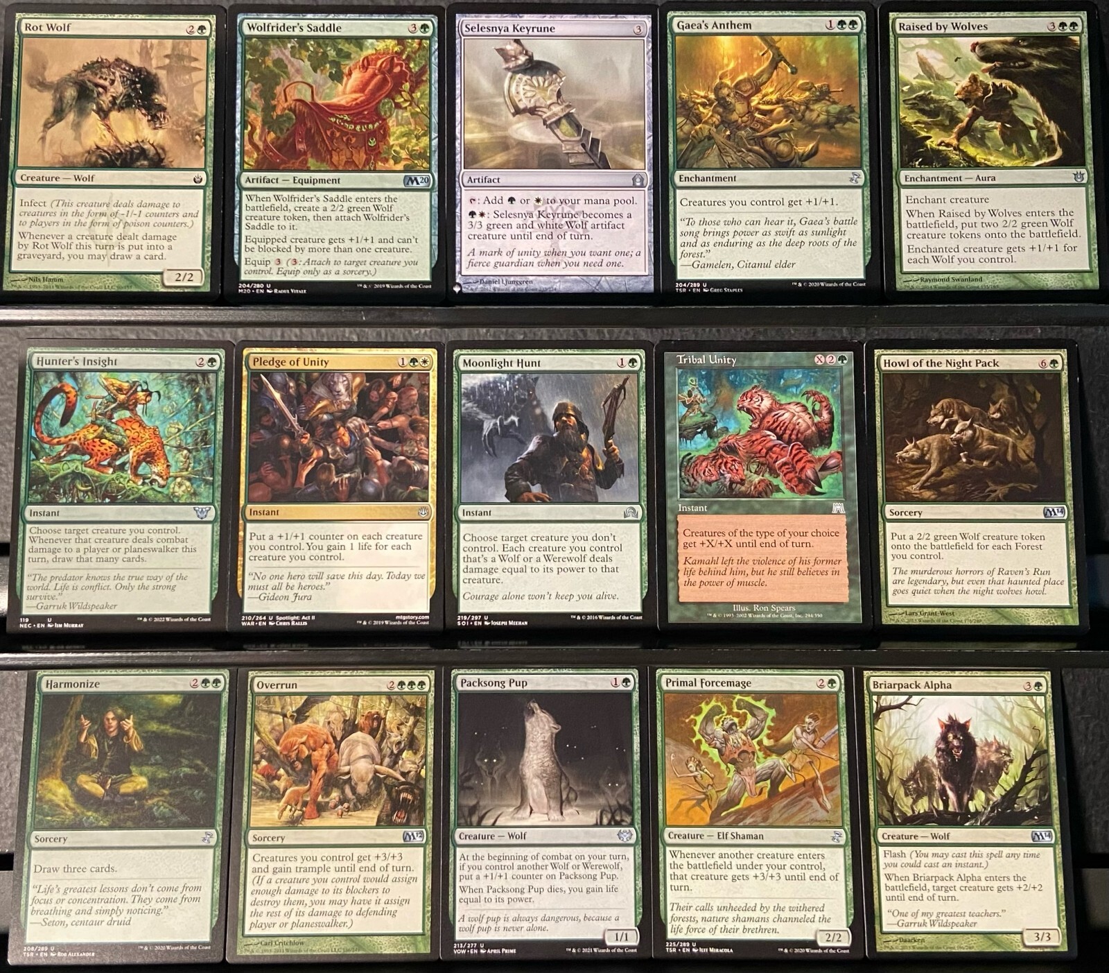 ***Custom Commander Deck*** Tolsimir, Friend to Wolves - Wolf Tribal ...