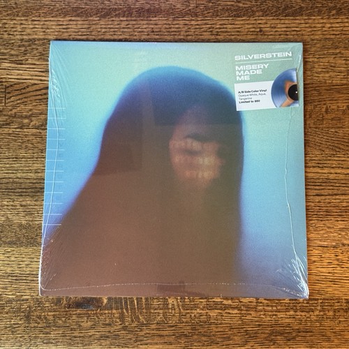 SILVERSTEIN - MISERY MADE ME Exclusive White Orange Blue Vinyl LP /850 ...