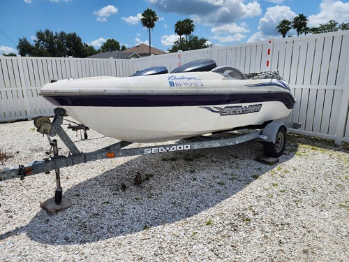 2004 Seadoo Challenger 1800 Mercury M2 Prop Jet Boat EFI 240 hp | eBay