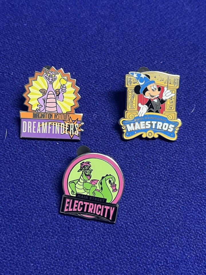 Disney Parks Walt Disney World Mascots Mystery Pins Complete Set (16 ...
