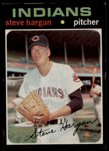1971 Topps Steve Hargan #375 Ex | eBay