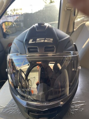 All Black motorcycle helmets L52 Size L | eBay