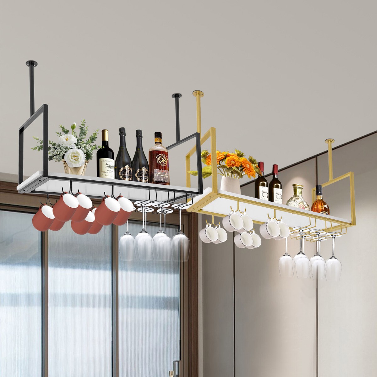 Overbar Glass Racks Bar Fittings