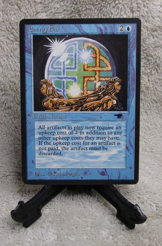 ENERGY FLUX 1994 Magic the Gathering ANTIQUITIES MTG Card | eBay