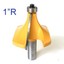 1pc 1/2" Shank 1" Radius Round Over Router Bit S 7426923962387 | eBay
