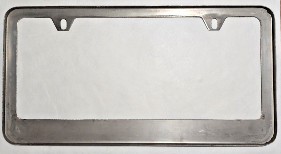 Lincoln License Plate Frame Silver | eBay