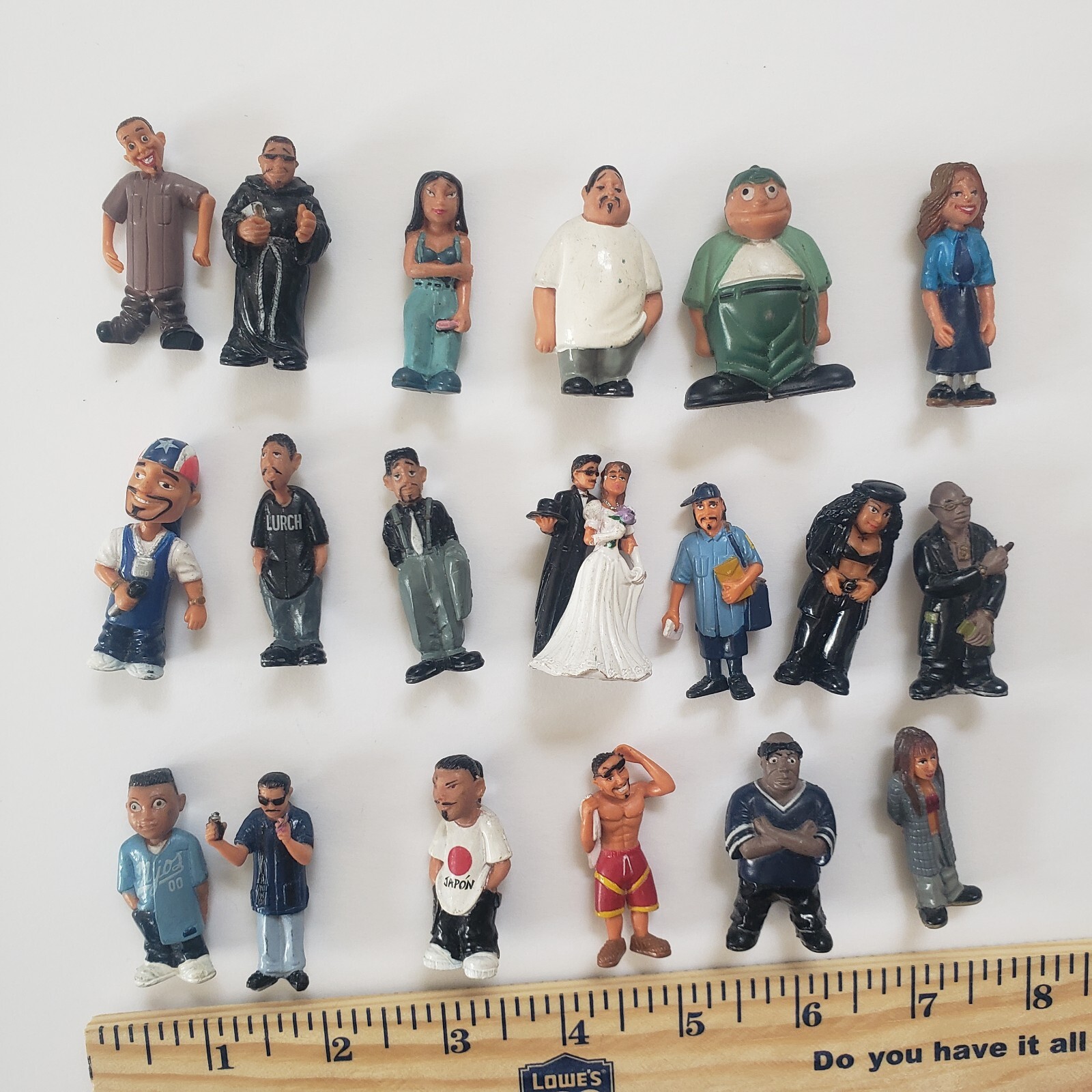 Homies Figures Lot Of 19 Including Rare Lil Homies Figures Romo Julia ...