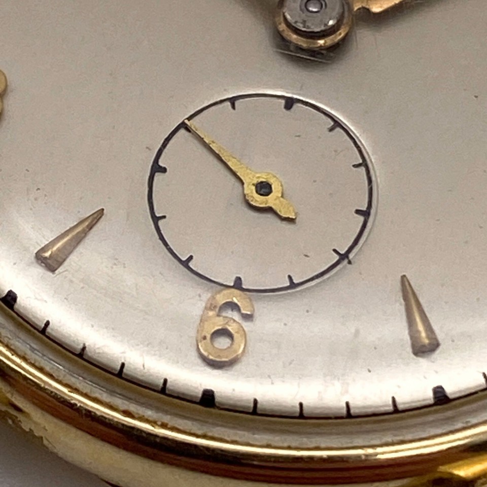 Vintage Hamilton 14K Yellow Gold Men's Manual 747 Movement 30mm Watch ...