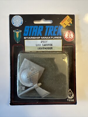 FASA Star Trek Miniatures 2507 USS LARSON CLASS DESTROYER New In ...
