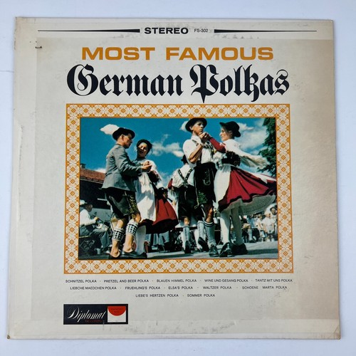 Hermann Holtz Dance Band Most Famous German Polkas Vinyl LP Record ...