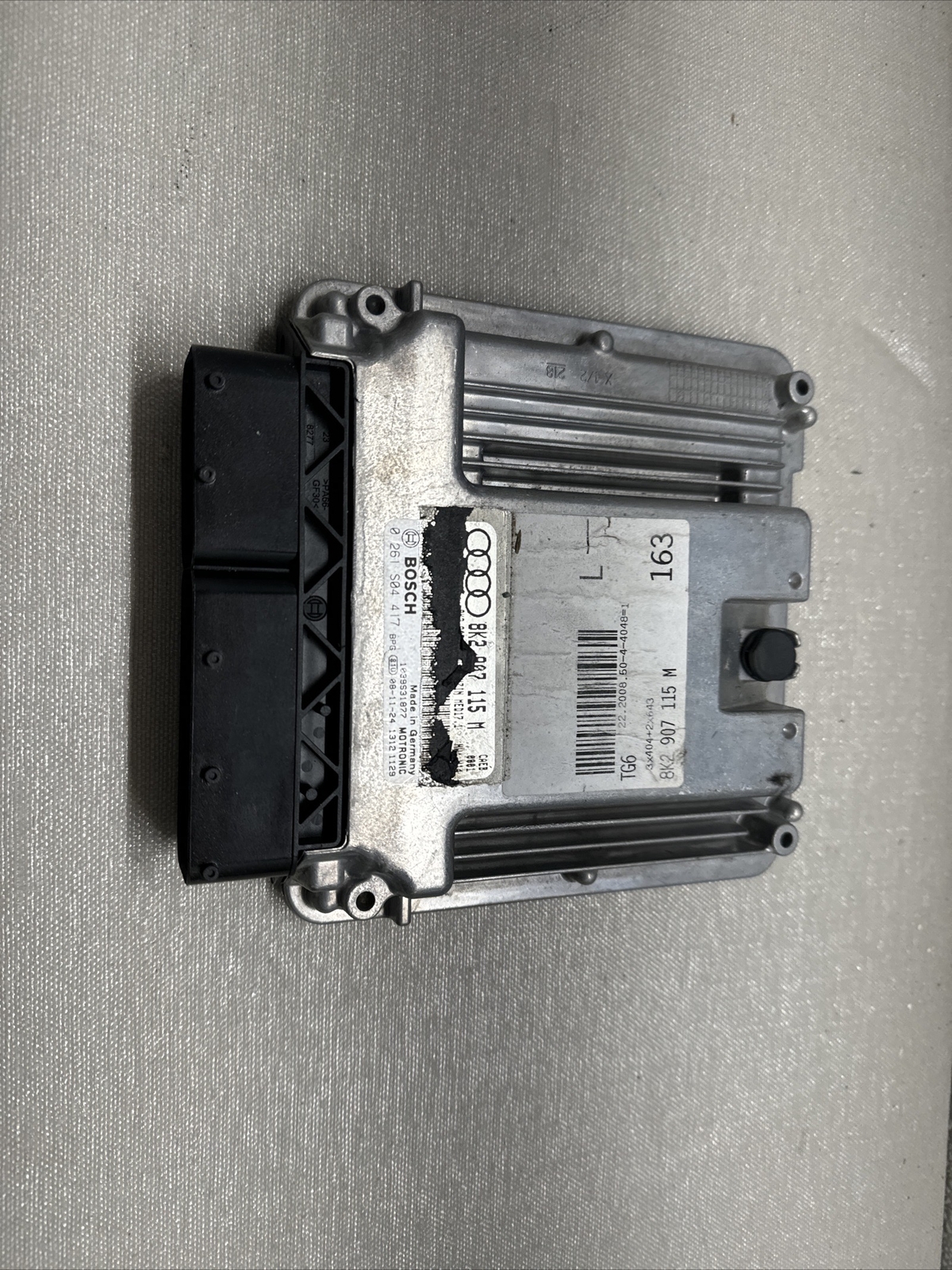 2009 Audi A4 8K2 907 115D Computer Brain Engine Control ECU ECM EBX ...