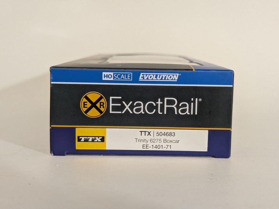 Exactrail Ho Evolution Series TTX Trinity 6275 Boxcar FBOX 504683 New | eBay