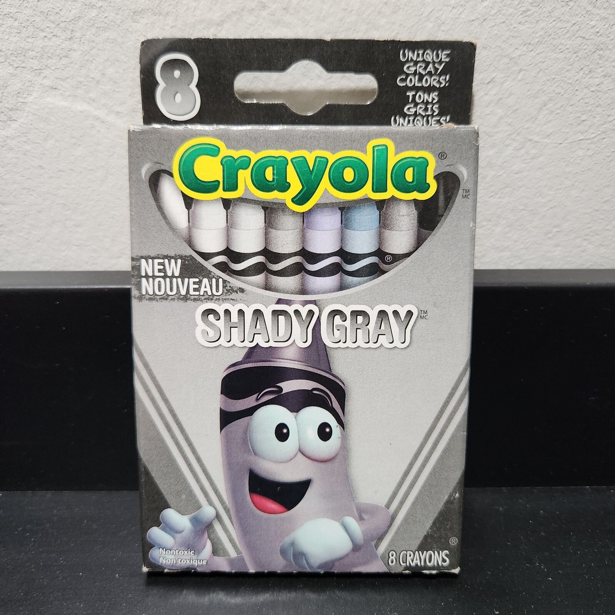 Grey Crayola Crayon Vintage 70's 80's Crayola Crayons Review Of All
