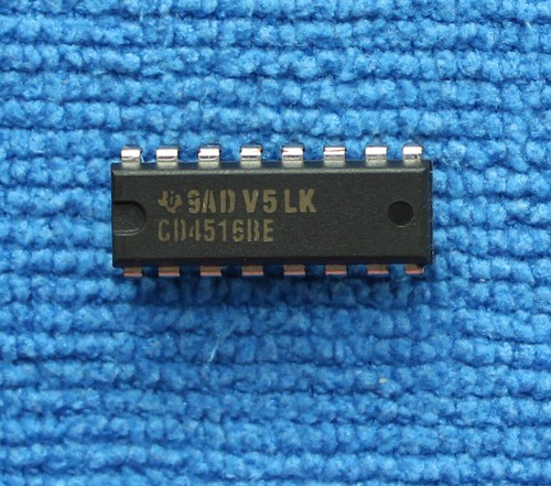 5pcs CD4516BE CMOS Presettable Binary Up/Down Counter DIP-16 | eBay