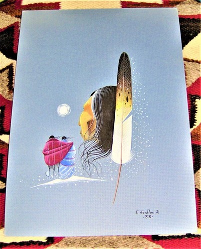 Original 1983 Painting by E Joshua Jr Signed Watercolor | eBay