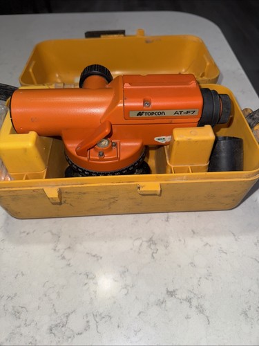 Topcon Auto Level AT-F7 20X Automatic Transit Transom Surveying ...