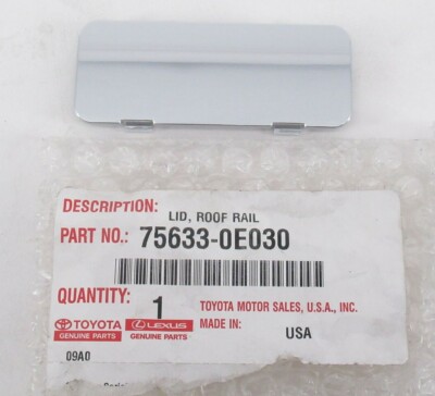 Genuine OEM Toyota 75633-0E030 Roof Rail Cap 2014-2019 Highlander | eBay
