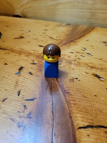LEGO Basic Figure Finger Puppet Blue Boy Minifigure Vintage 1981 | eBay