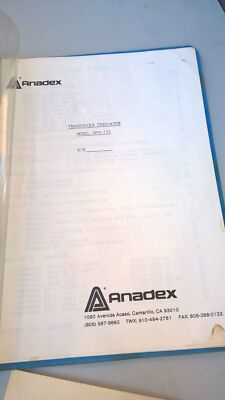 ANADEX Transducer Indicator Model DPM-735 | eBay