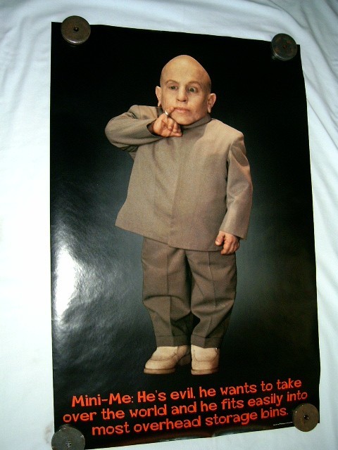 AUSTIN POWERS "MINI ME" POSTER / 1999 | eBay