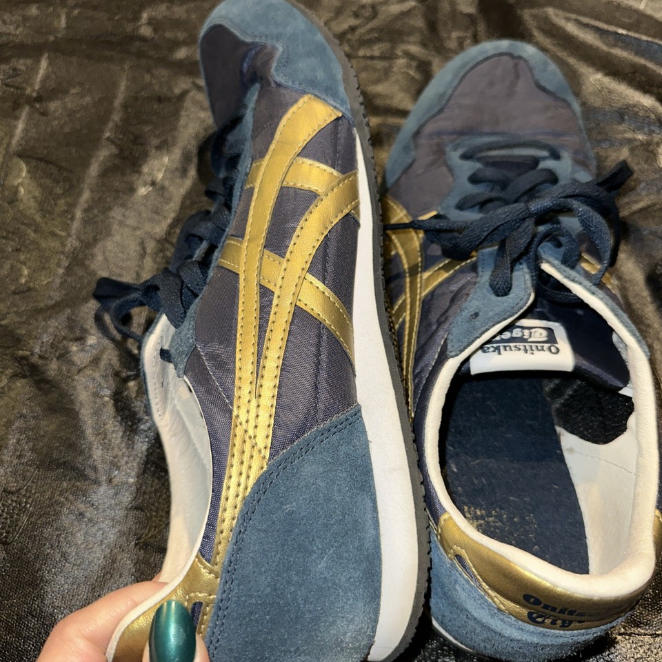 Onitsuka Tiger Men's Blue Sneakers Size 11.5 | eBay Australia