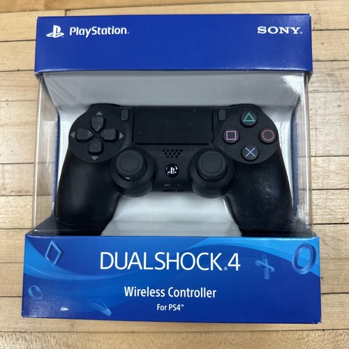 Sony OEM DualShock 4 Wireless Controller For PlayStation 4 Jet Black ...