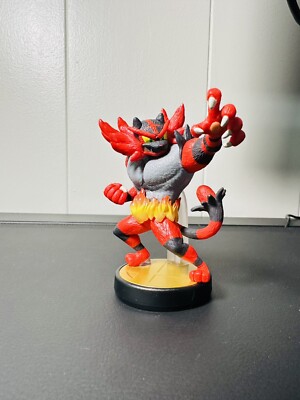 Nintendo Amiibo Pokemon Incineroar Super Smash Bros. Series Switch ...