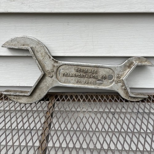Vintage Schirmer Transportation Co Bulk Milk Tank Dairy Truck Wrench St ...