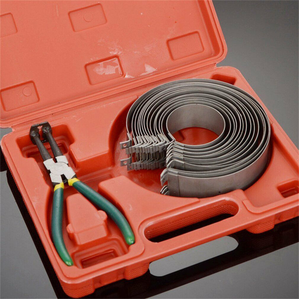 MotorcycleMotobrike Piston Ring Clamp Compressor Tool Kit 62-140mm | eBay
