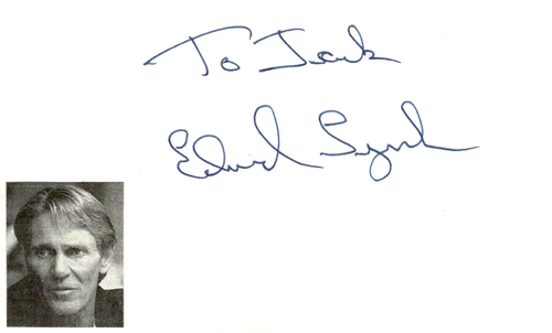 Edward Lynch Signed Auto 3x5 Index Card Jack | eBay