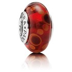 NEW AUTHENTIC PANDORA #790690 RED BUBBLES MURANO GLASS CHARM BRAND NEW ...