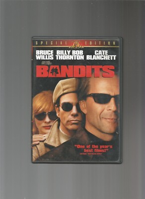 Bandits, Billy Bob Thornton, Bruce Willis, Cate Blanchett, DVD | eBay