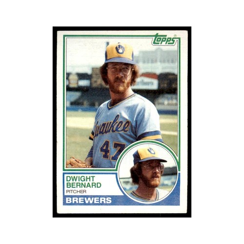 1983 Topps Dwight Bernard Baseball Cards #244 | eBay