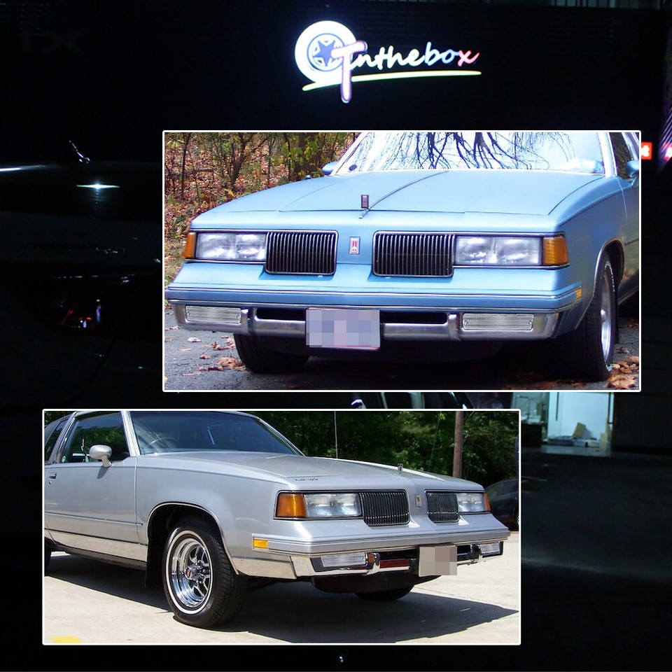 81-88 Olds Cutlass Parking Lights / Turn Signals Without Monitors Clear ...