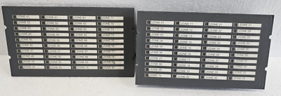 TYCO ANN840 ANNUNCIATOR PCB ASSY 125_585_617 80 ZONE MPM800 MULTI ...