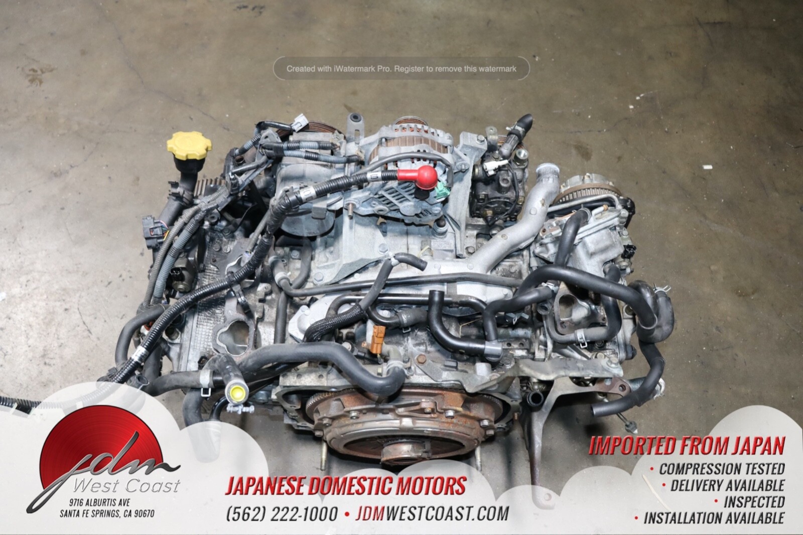 JDM EJ207 02-03 SUBARU IMPREZA WRX STI V7 2.0L DOHC TURBO CORE ENGINE ...