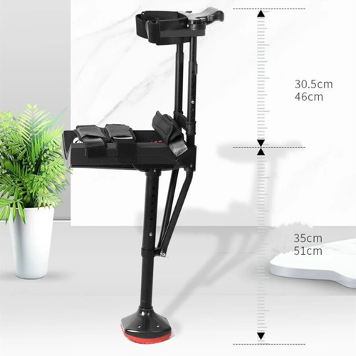 Support-Free Walking Aids Knee Walker Single-Leg Assisted Walking Stick ...