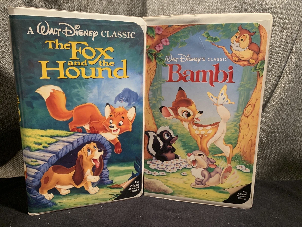 The Fox And The Hound Vhs Ebay