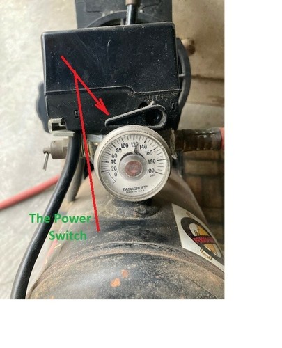 Thomas T-617HDN D Ultra Air Pac Commercial Air Compressor 2 GAL 100 PSI ...