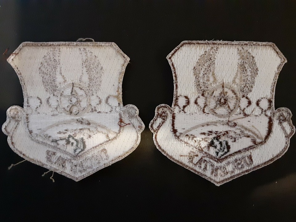 19943 - 2 USAF AIR FORCE USCENTAF US CENTRAL COMMAND DESERT TAN PATCH Pair | eBay