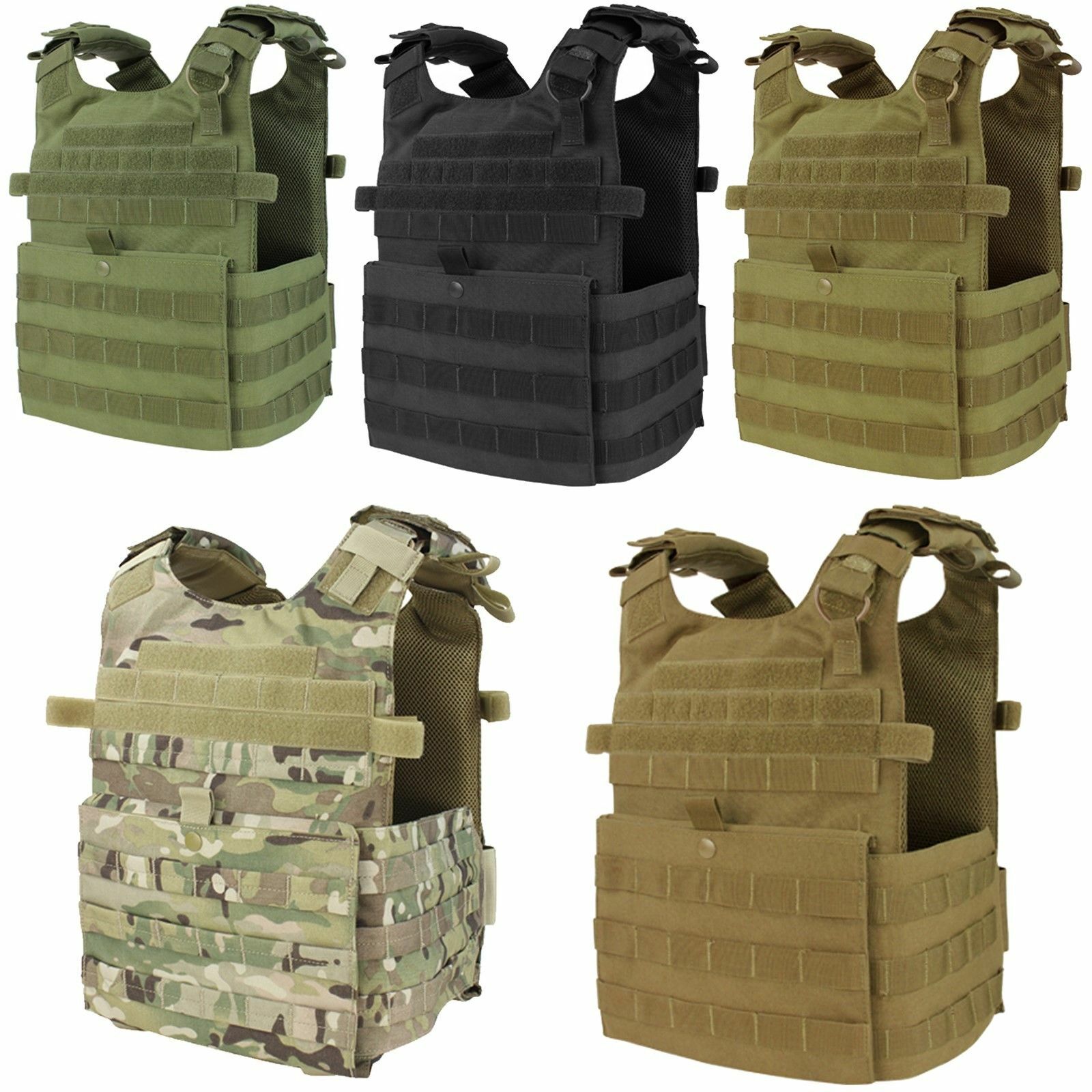 Condor 201039 Tactical MOLLE PALS Modular Lightweight ESAPI Gunner ...