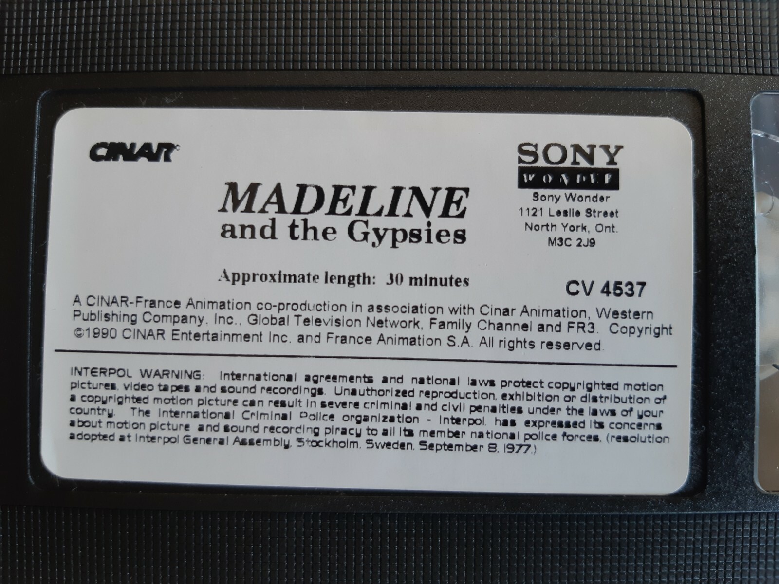 Madeline VHS 90s At the Ballet Madeline and the Gypsies Fast US ...