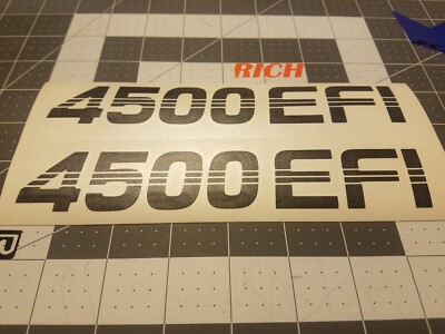 Toyota Land Cruiser Replica 4500 EFI decal / sticker | eBay