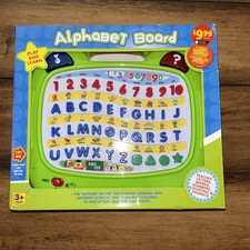 Alphabet Board Musical Educational Learning ABC 123 Shapes Megcos Baby ...