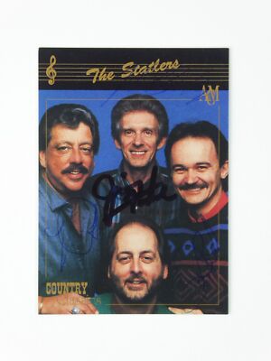 Statler Brothers Signed 1992 Country Classics Signed Autographed Card ...