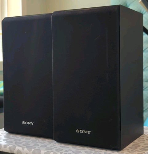 Sony SS-CS5 Bookshelf Speakers 3 Way Driver Bass Reflex Pair Black 100 ...