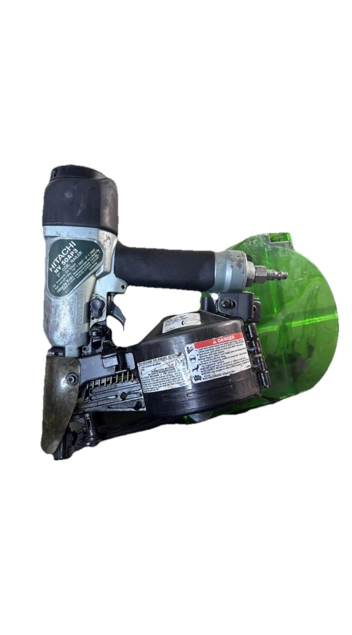 Hitachi NV50AP3 2” Pneumatic Coil Cap Nailer (Japan) - Tested - Works ...